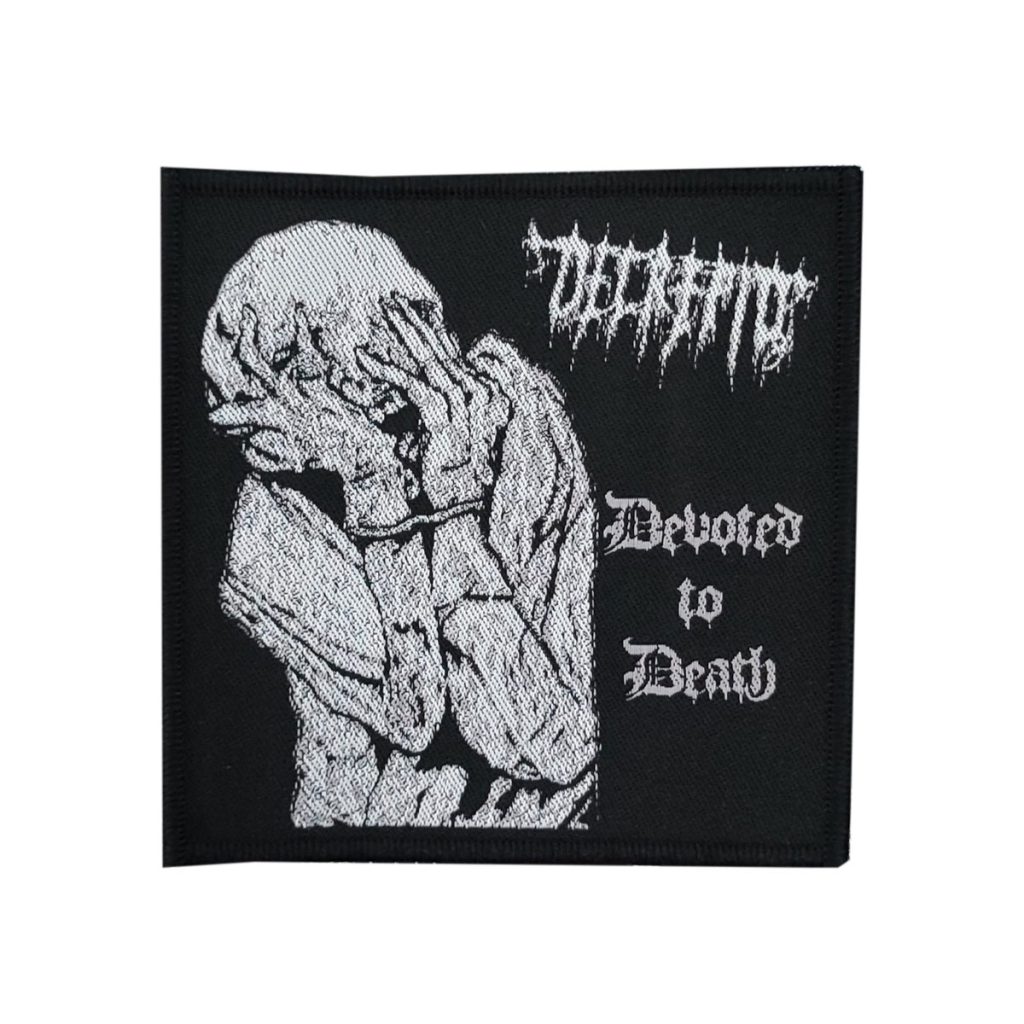 Patch – DECREPID (UK) – Devoted to Death – INTERLUDE RECORDS