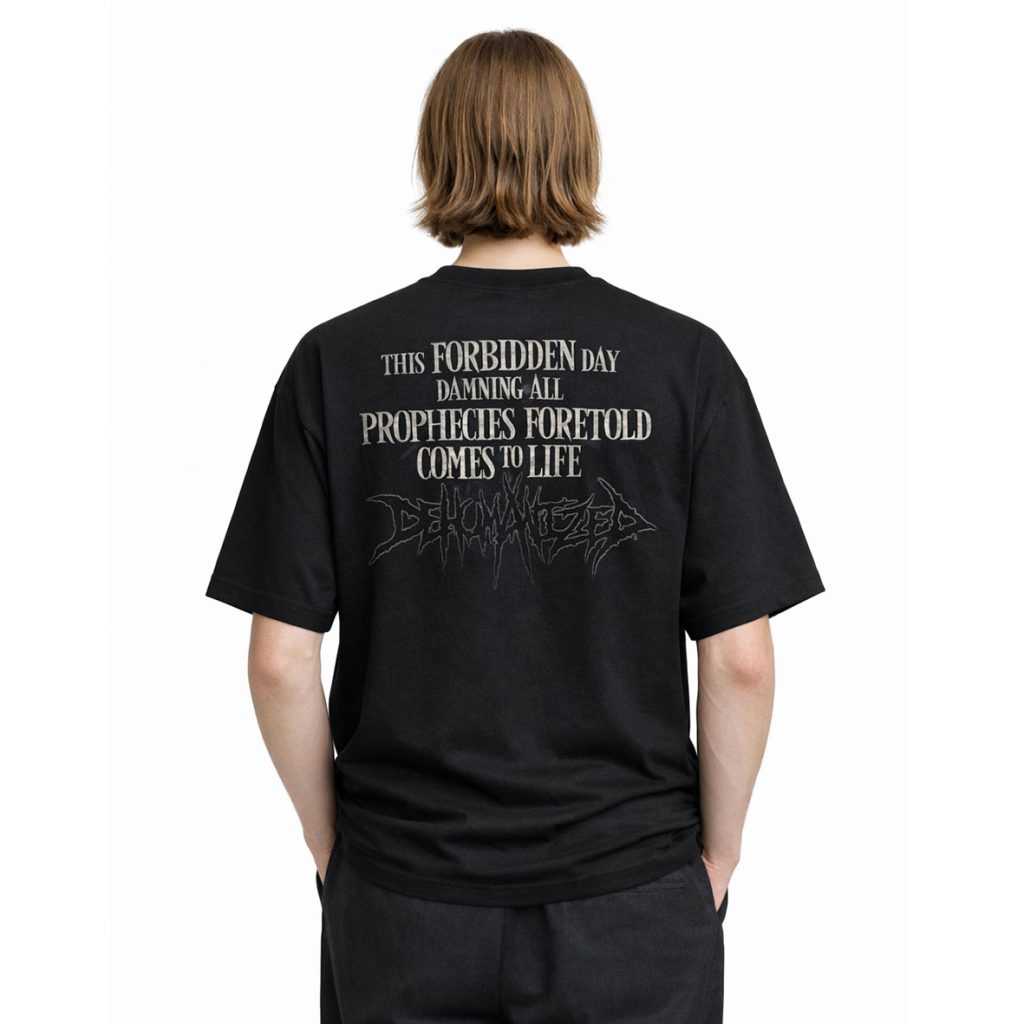 T-SHIRT – DEHUMANIZED – Prophecies Foretold – Interlude Records