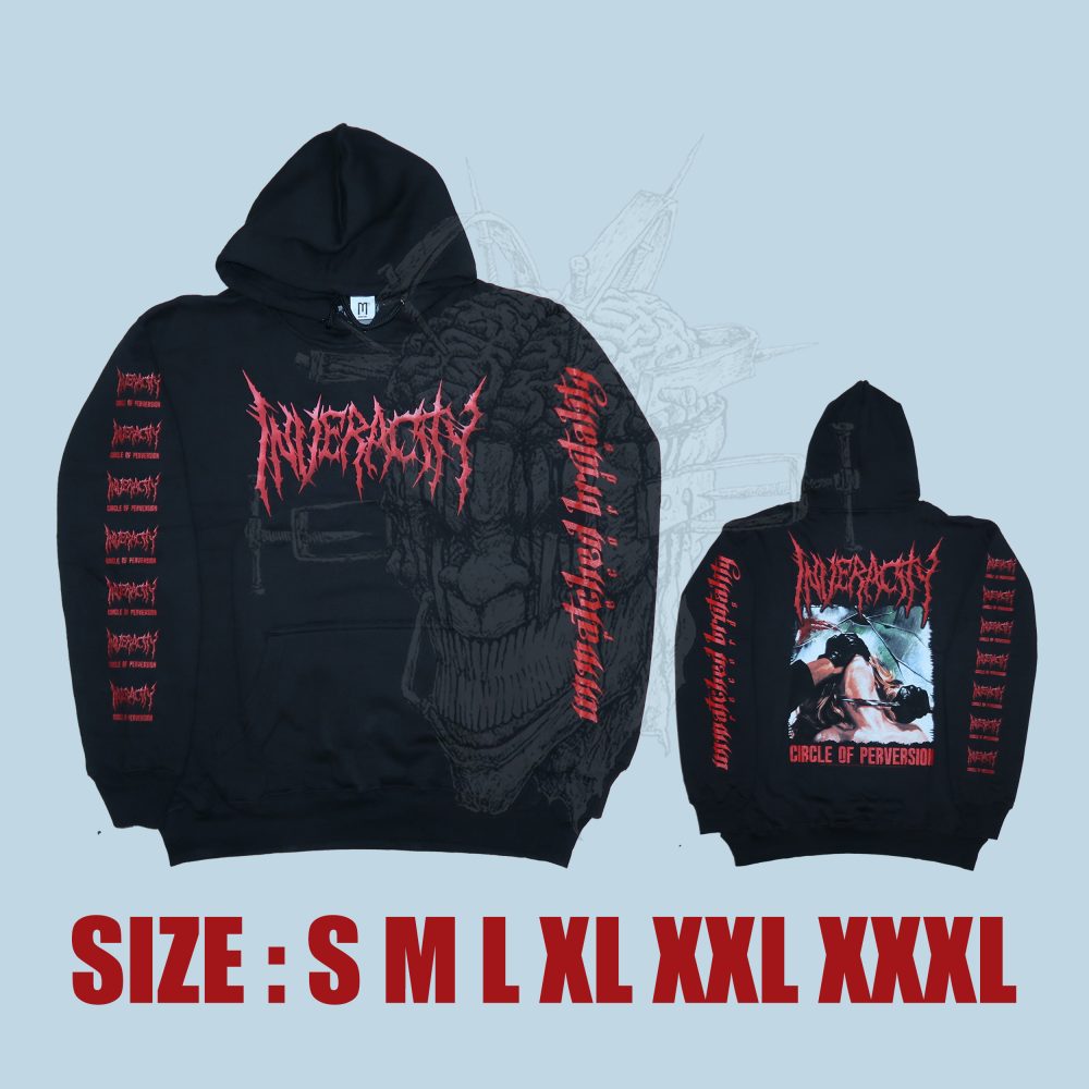 HOODIE – INVERACITY – Circle of Perversion (BRUTALMIND) – INTERLUDE RECORDS