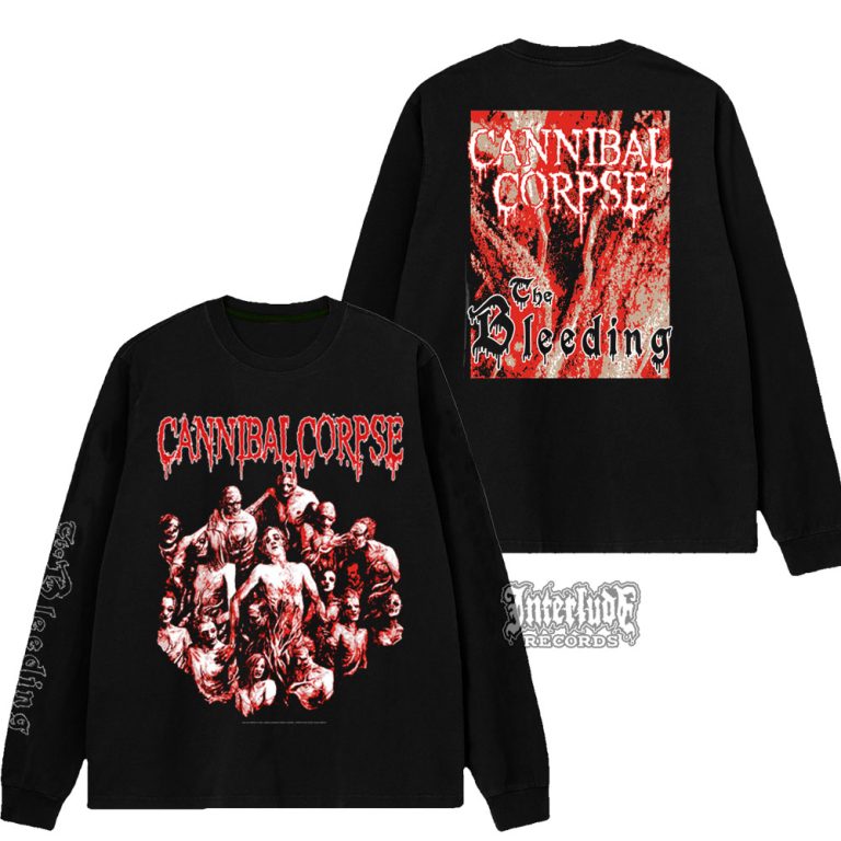 LONGSLEEVE – CANNIBAL CORPSE – THE BLEEDING – Interlude Records